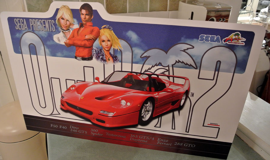 OutRun 2 Japanese Topper - Arcade Art Shop