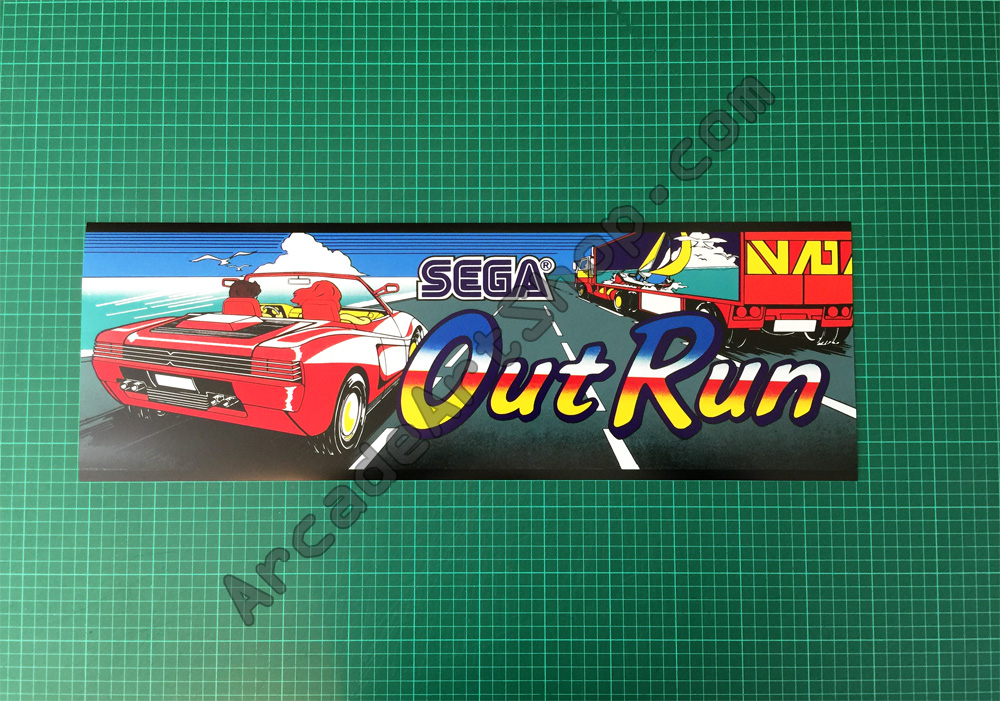 OutRun-marquee – Arcade Art Shop
