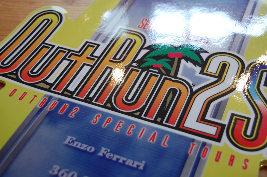 OutRun 2 SP Jap Seat Back – Arcade Art Shop