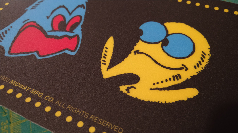 Midway Pac-Man Control Panel Overlay CPO pacman – Arcade Art Shop