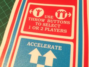 Paperboy Handlebar Overlay Atari – Arcade Art Shop