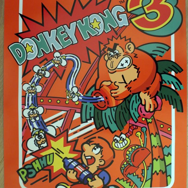 Donkey Kong 3 Poster - Arcade Art Shop