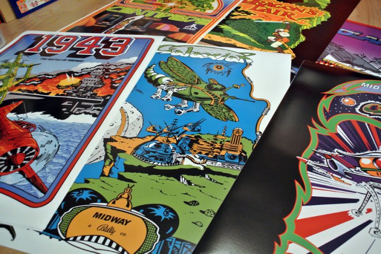 New range of arcade posters in stock – Arcade Art Shop