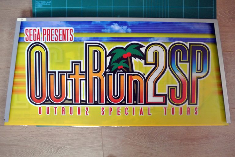 OutRun 2 SP Marquee (Initial-D type) – Arcade Art Shop