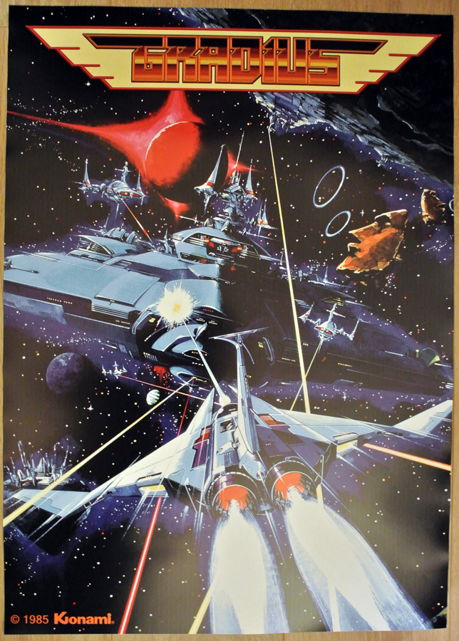 gradius poster – Arcade Art Shop