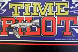 Time Pilot Atari Ireland/Euro Marquee – Arcade Art Shop