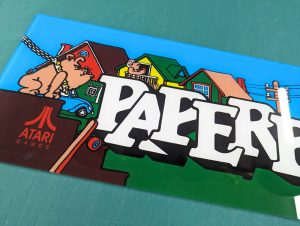 Paperboy Atari Marquee – Arcade Art Shop