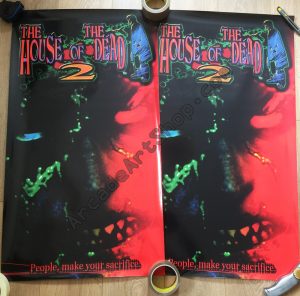House of the Dead 2 DX HOTD2 side art pair – Arcade Art Shop