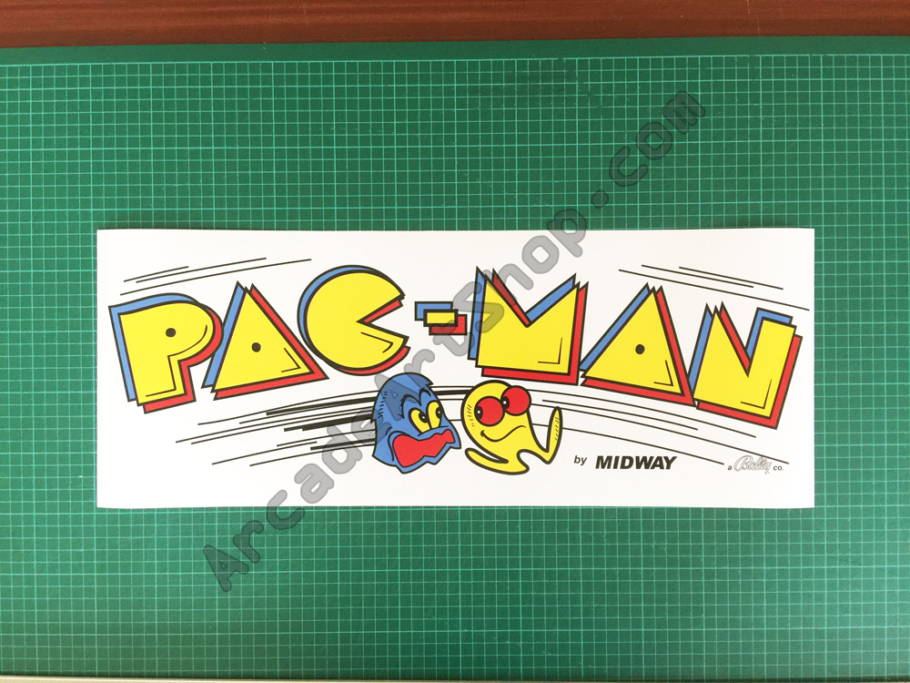 pac-man-marquee – Arcade Art Shop