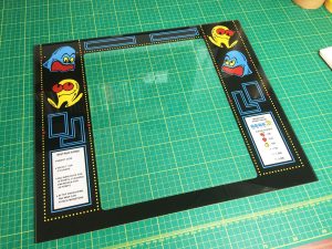 Pac-Man Mini/Cabaret Perspex Bezel pacman – Arcade Art Shop