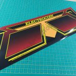 Electrocoin Duet bezel card / plexi – Arcade Art Shop