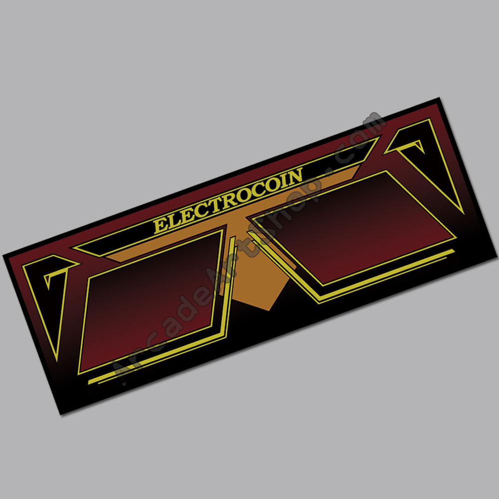 Electrocoin Arcade Cabinet Artwork – Arcade Art Shop