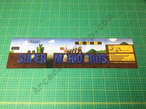 Vs. Super Mario Bros. marquee – Arcade Art Shop