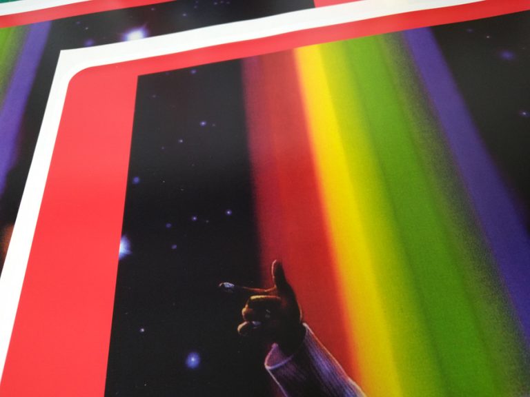 Michael Jackson’s Moonwalker side art pair (die-cut type) – Arcade Art Shop