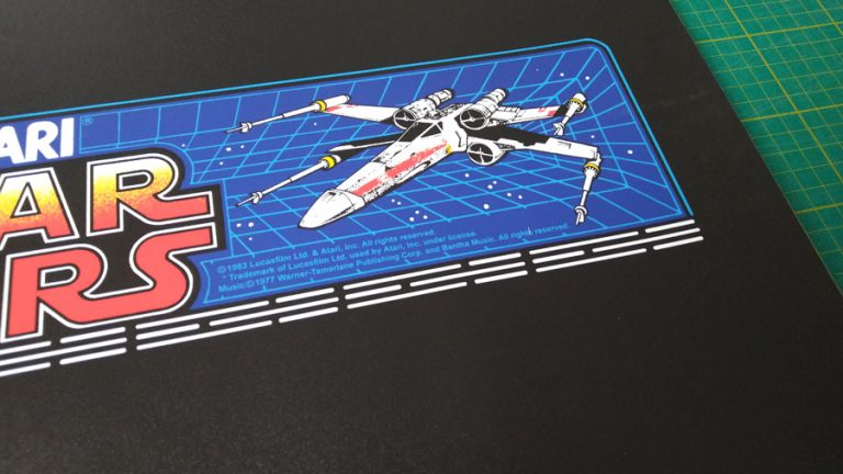 Star Wars upright marquee – Arcade Art Shop