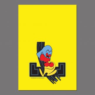 Pac-Man side art pair (Midway upright cabinet) pacman – Arcade Art Shop