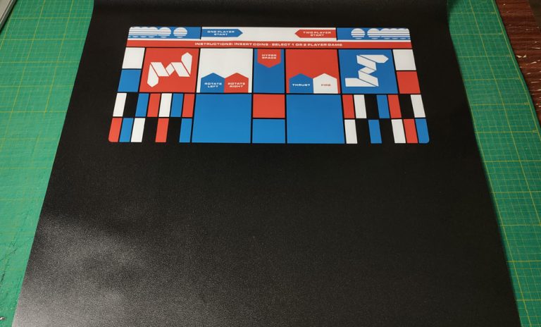 Asteroids full wrap cpo control panel overlay – Arcade Art Shop