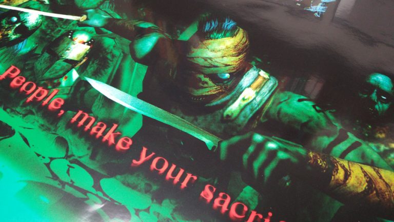 House of the Dead 2 DX HOTD2 control panel upper – Arcade Art Shop