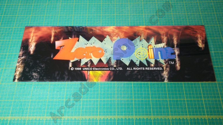 Original Zero Point perspex marquee Unico – Arcade Art Shop