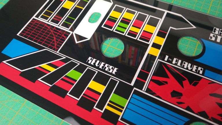 Defender perspex/plexi control panel overlay cpo – Arcade Art Shop