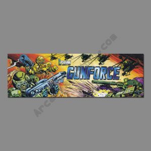 Gunforce Irem marquee – Arcade Art Shop