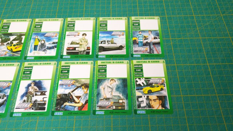 Initial-D 3 save card full set of 16 designs *NOS NEW* iD3 *SOLD OUT ...