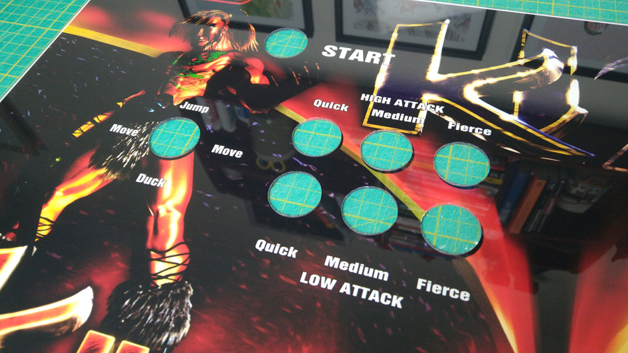 Killer Instinct 2 KI2 perspex/plexi control panel overlay – Arcade Art Shop