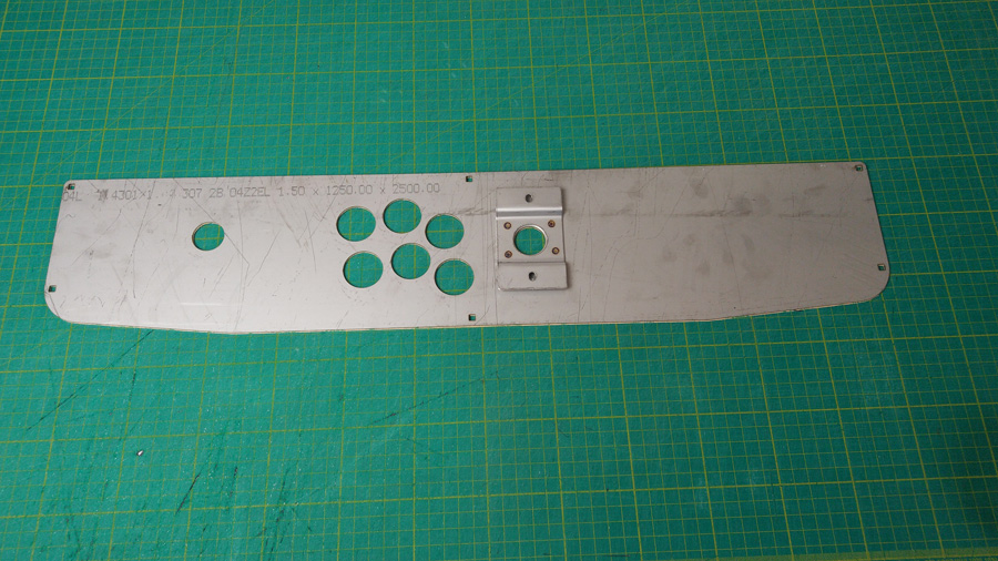 Repro Sega Astro City 1 player control panel with overlay 1L6B – Arcade ...