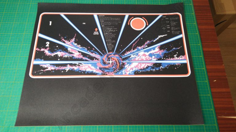 Tempest Atari cpo control panel overlay – Arcade Art Shop