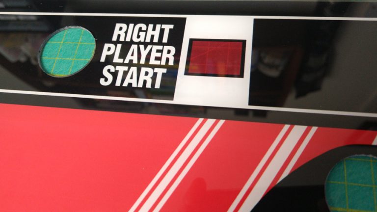 Neo Geo MVS 4-Slot ‘Big Red’ plexi control panel overlay CPO – Arcade ...