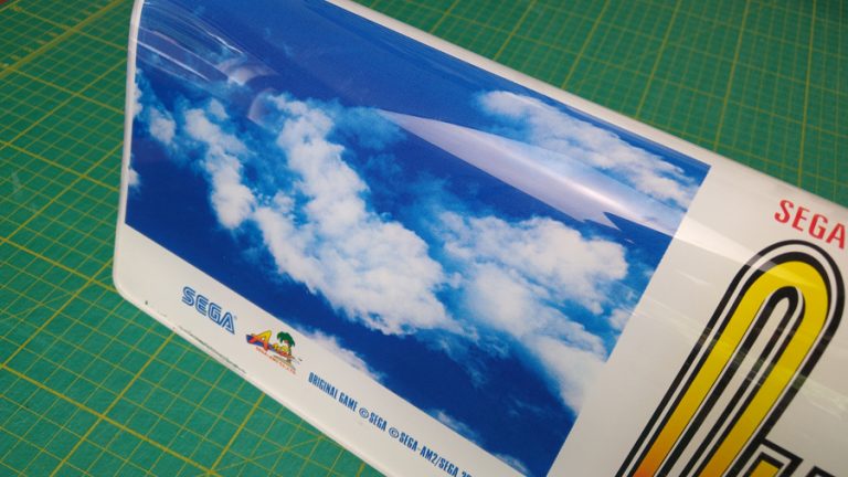 Sega OutRun 2 SP single topper Fluro cover A – Arcade Art Shop