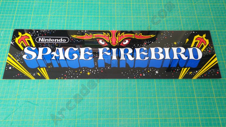 Space Firebird Nintendo perspex / plexi marquee – Arcade Art Shop