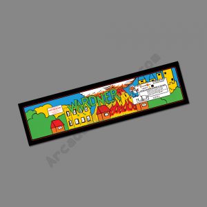 Wardner marquee (Electrocoin) – Arcade Art Shop