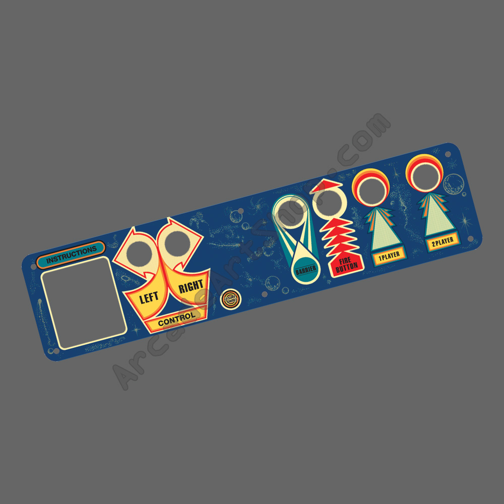 Control Panel Overlays – Arcade Art Shop