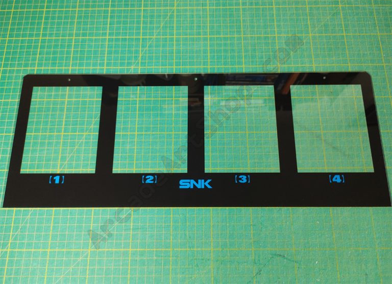 SNK Neo SC19-4 Candy Cabinet Marquee holder plexi MVS – Arcade Art Shop