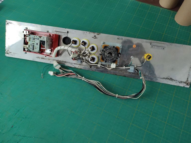 Original Sega Lindbergh SF4 control panel – Arcade Art Shop