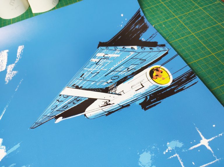 GORF side art pair – Arcade Art Shop