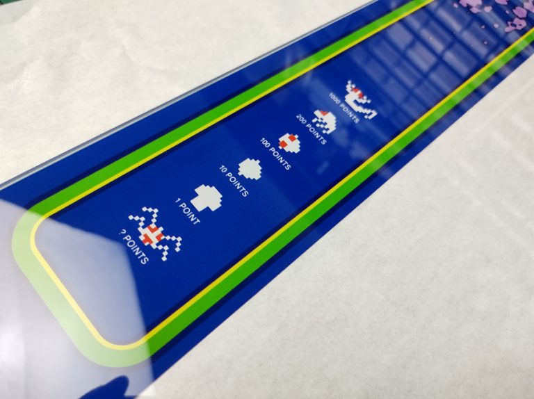 Centipede Cabaret Perspex/plexiglass bezel Atari Ireland – Arcade Art Shop
