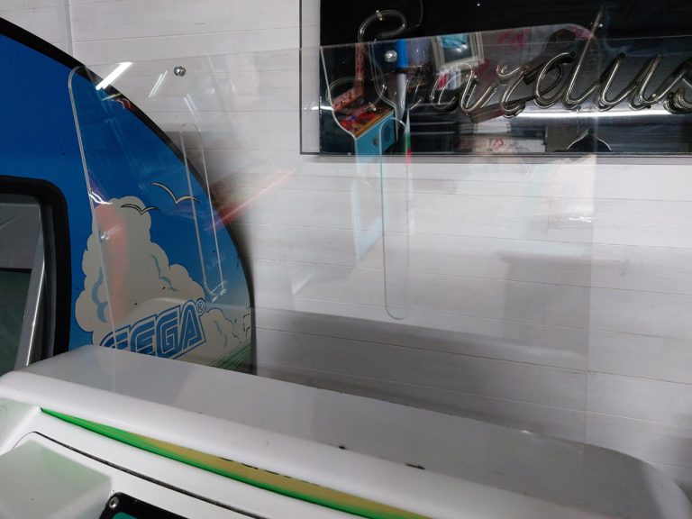 Sega New Astro City marquee holder perspex/plexi – Arcade Art Shop