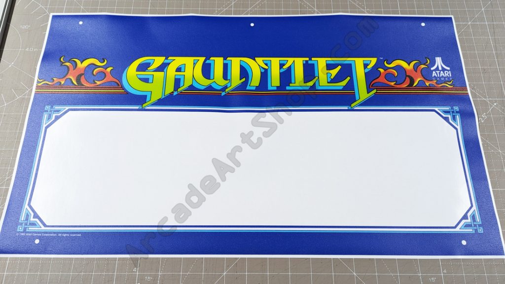 Gauntlet marquee – Arcade Art Shop