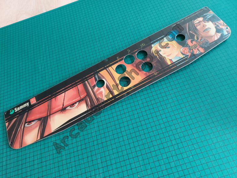Sammy Guilty Gear XX original control panel w/overlay AWSD Egret ...