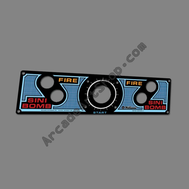 Control Panel Overlays – Arcade Art Shop