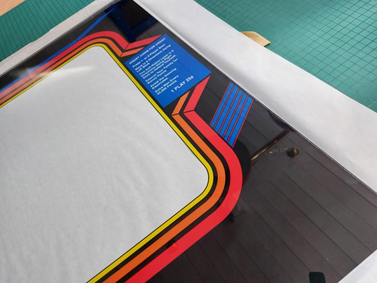 Robotron USA Upright perspex/plexiglass Bezel – Arcade Art Shop