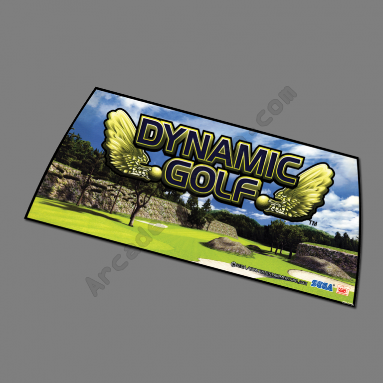 Dynamic Golf Marquee for Naomi / Blast City NNC – Arcade Art Shop