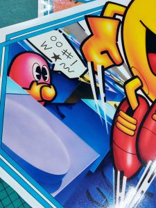 Pac-Mania side art set Pacmania Atari – Arcade Art Shop