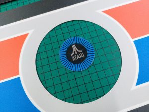 Pole Position control panel decal set Atari Ireland/Euro cabinet ...