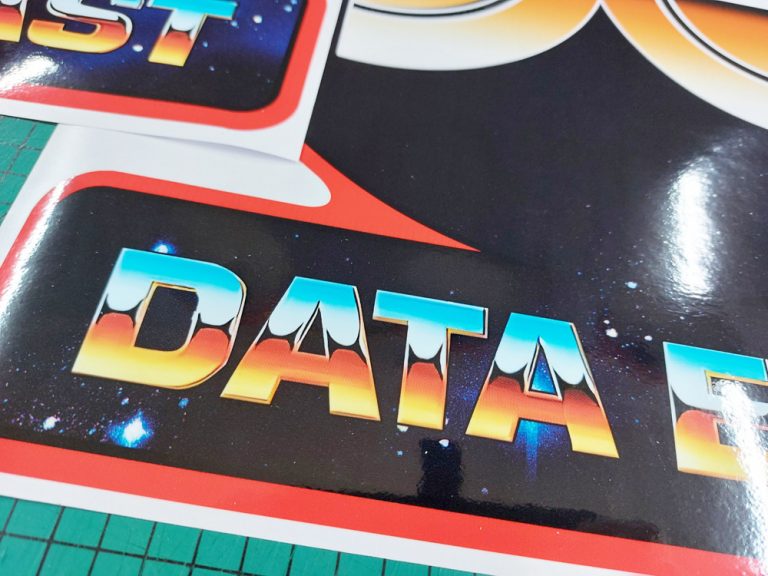 Data East generic logo side art set (Bad Dudes, Midnight Resistance etc ...