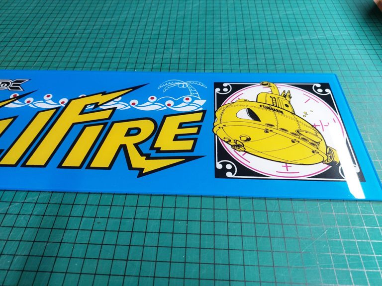 Helifire marquee Nintendo – Arcade Art Shop