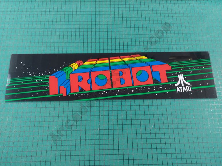 I, Robot Atari perspex/plexi marquee – Arcade Art Shop