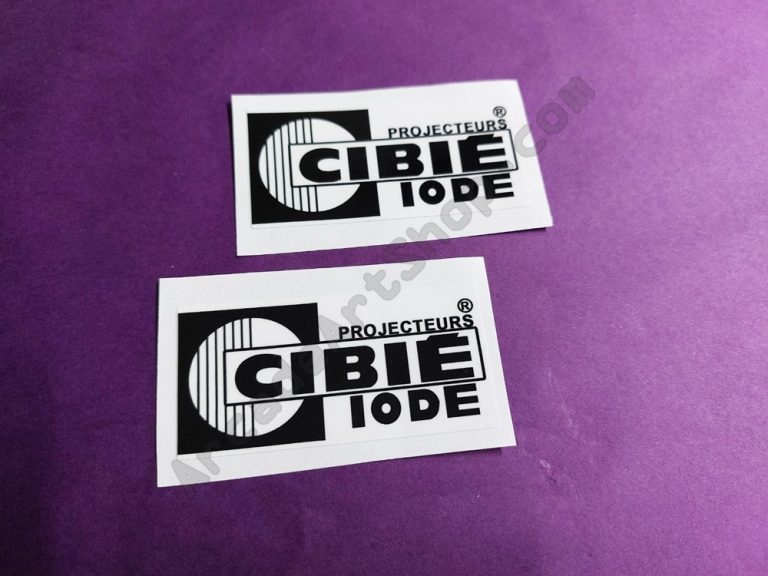 Sega Rally 2 topper lamp decal Cibie logo – Arcade Art Shop